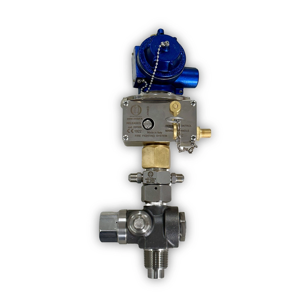 Assembly Example Electro-Pneumatic Actuator Assembly - OML - ITA Industrial